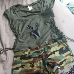 PLAYBOY | Other | Playboy Boot Camp Costume | Poshmark